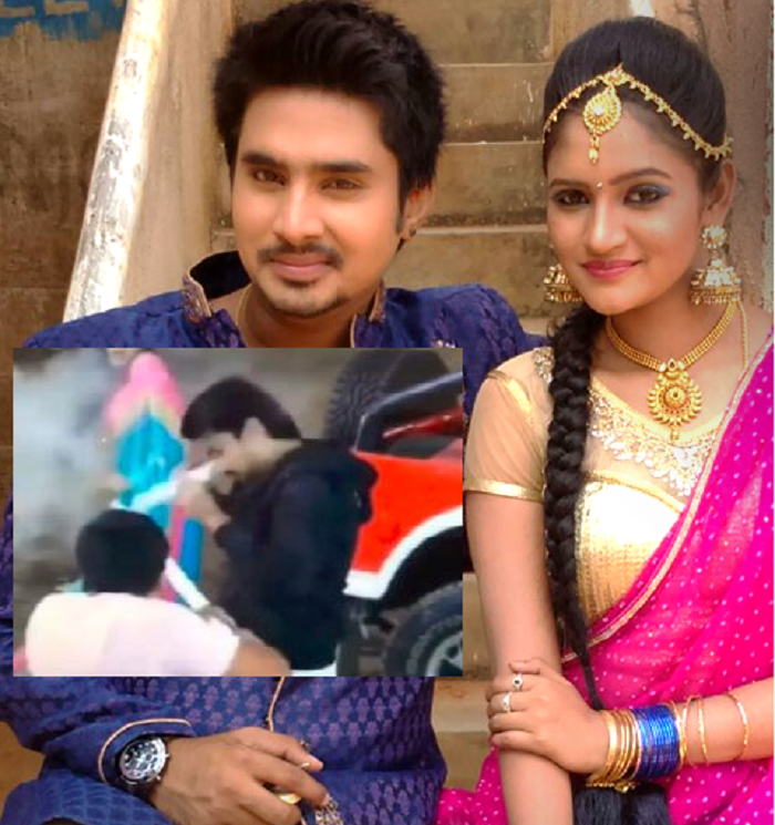 Kannada serial Puttagowri Maduve's lead actor Rakshit injured during ...
