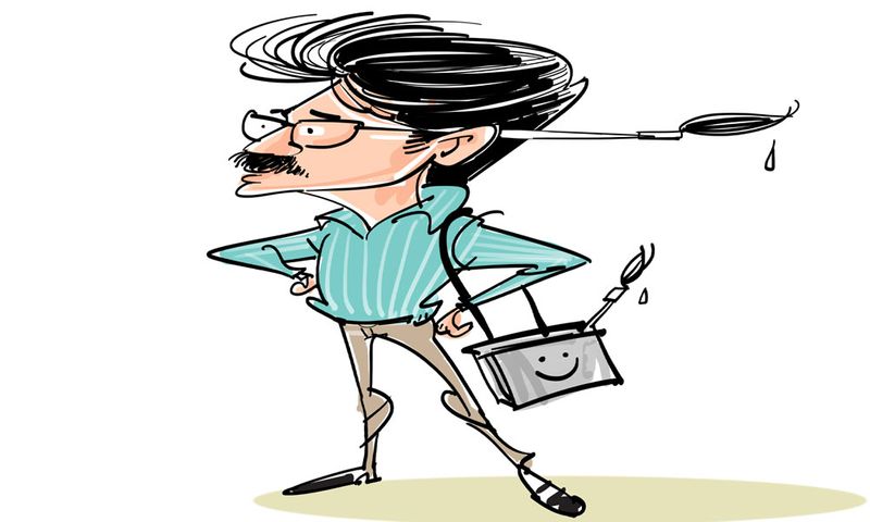 నా పేరు నరసింహ... - Cartoonist Narsim gets national - Asianet News Telugu