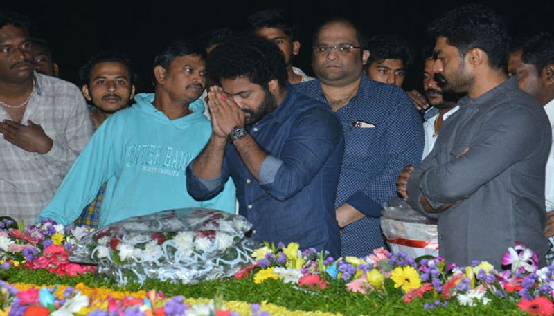 Removal of Junior NTR Flexi in NTR Ghat in Hyderabad - Removal of Junior NTR Flexi in NTR Ghat ...