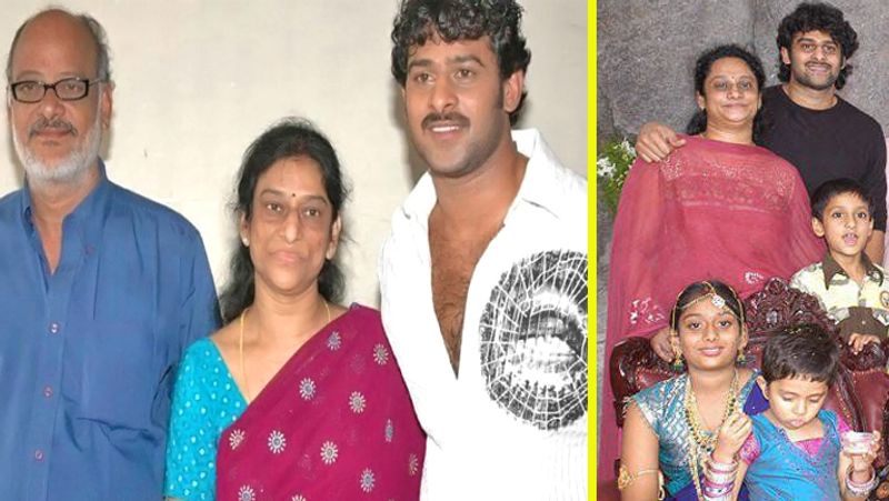 Saaho Star Prabhas Family Members - Asianet News Hindi