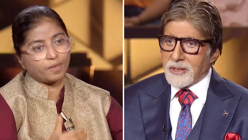 Amitabh bachchan KBC 11 Special Episode of karamveer Sunita know ...