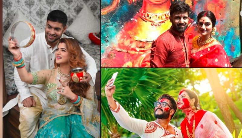 Tollywood Jodi photo post on puja festival - tollywood jodi photo post ...