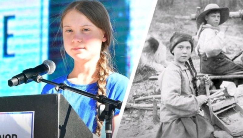 One twenty-year-old photo of a girl who looks like exactly Greata ...