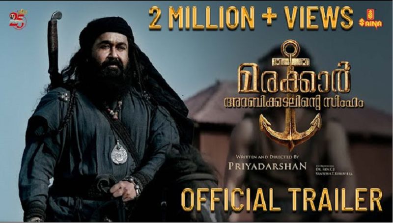 Marakkar Arabikadalinte Simham’s trailer leaves audience awestruck ...
