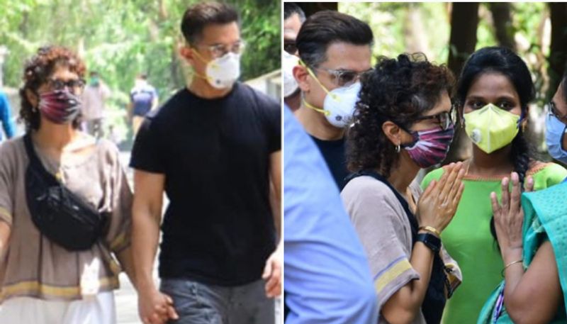 লকডাউনেও ছায়াসঙ্গীর শেষকৃত্যে হাজির সস্ত্রীক আমির, ভাইরাল হল ভিডিও ...