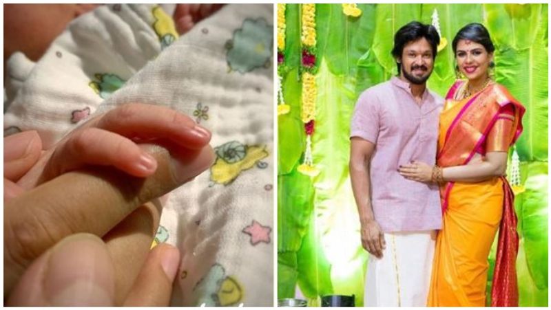 நடிகர் நகுலுக்கு குழந்தை பிறந்தாச்சு... அத்தை ஆன சந்தோஷத்தில் துள்ளி ...