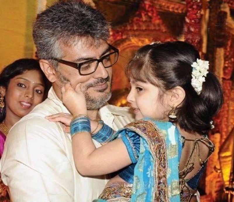 Anoushka Ajith Kumar Rare Photos : பொண்ண பெக்க சொன்னா தேவதைய பெத்து ...