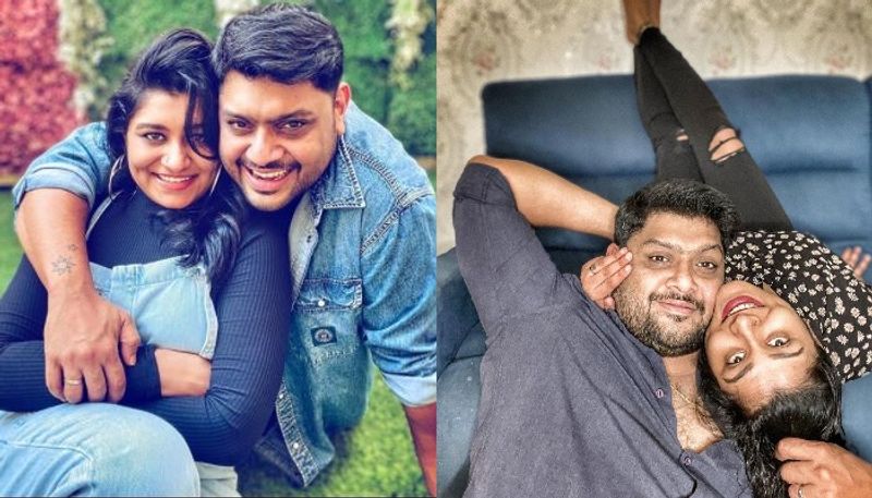 midhun ramesh wife lakshmi menon: 'അച്ഛനെ കണ്ടിട്ടുള്ളത് ഒന്നോ രണ്ടോ ...