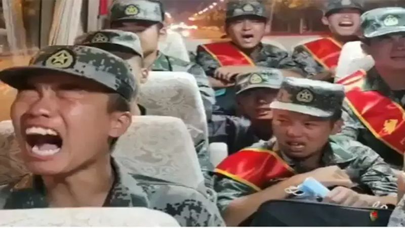 India China standoff: PLA soldiers ‘cry’ on way to India border, Taiwan ...