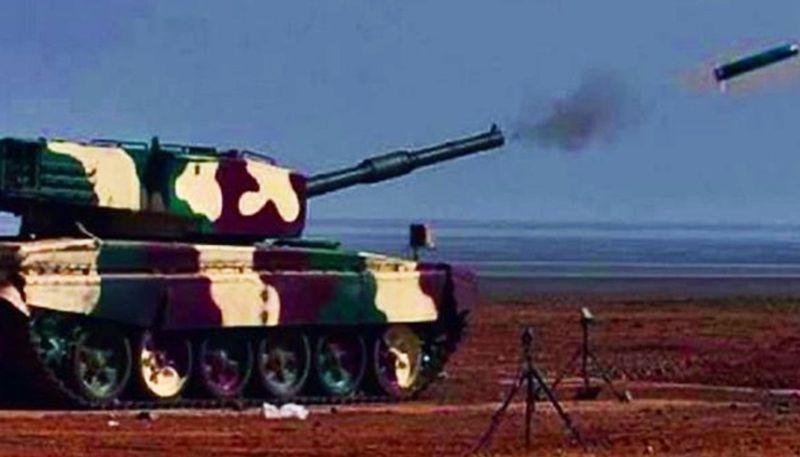 DRDO successfully testfires Laser-Guided Anti Tank Guided Missile (ATGM ...