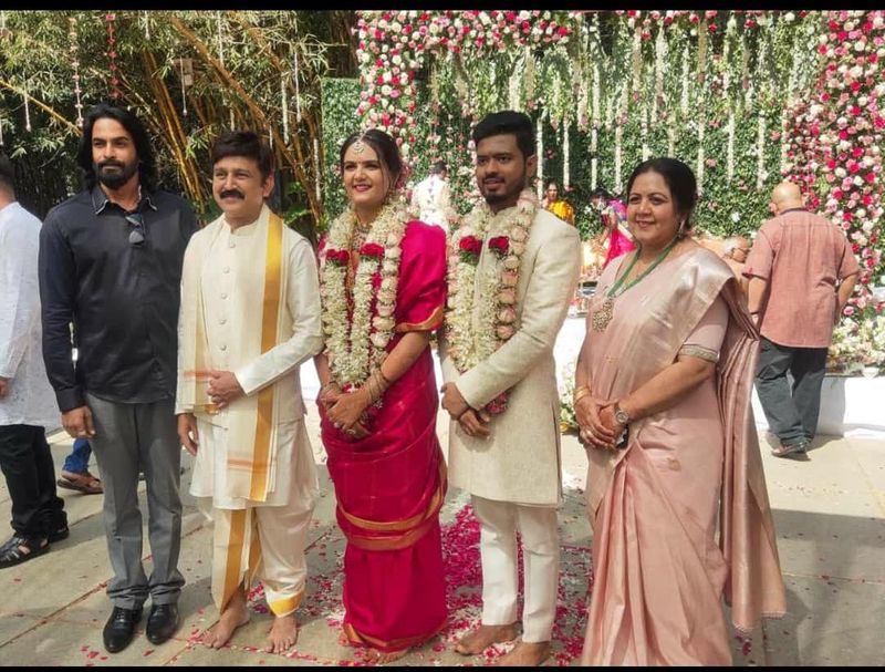 பிரபல நடிகர் ரமேஷ் அரவிந்த் மகளுக்கு கோலாகலமாக நடந்த திருமணம் ...