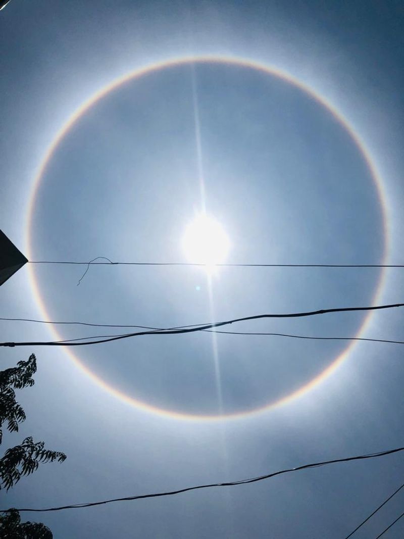 sun halos what causes a sun halo what does this rare phenomenon mean ...