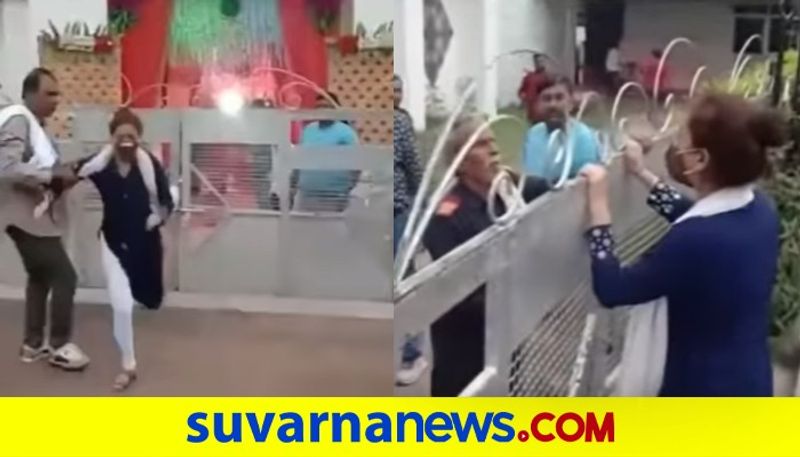 'ಒಮ್ಮೆ ಮಾತಡೋ ಪ್ಲೀಸ್..!' ಪ್ರೇಮಿಯ ಮದ್ವೆ ಹಾಲ್ ಮುಂದೆ ಯುವತಿಯ ಕೂಗು | Woman ...