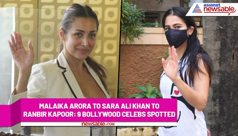 Malaika Arora, Sara Ali Khan, Ranbir Kapoor among celebrities spotted ...
