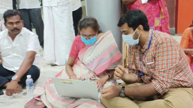 ஜோதிமணியின் ஓவர் சீன்..!! கலெக்டர் சமாதானம் செய்தும் பருப்பு வேகவில்லை..!