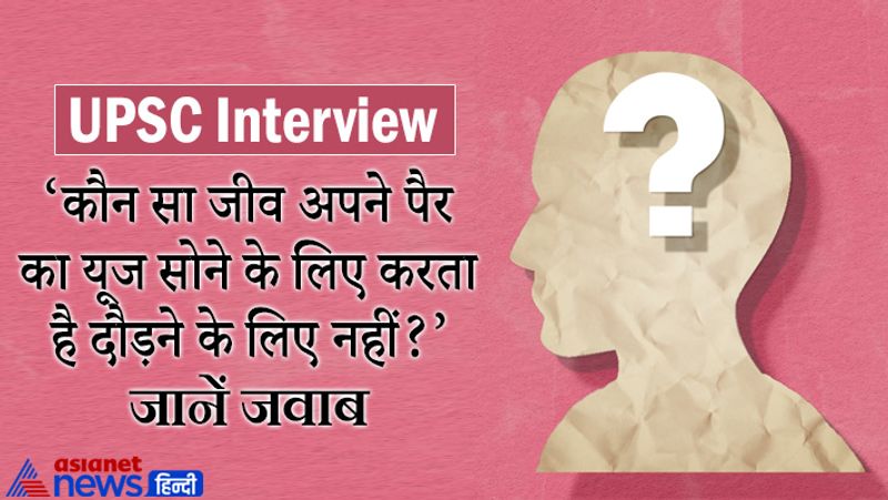 Upsc Interview Tricky Questions:कौन सा जीव अपने पैर का यूज सोने के लिए ...