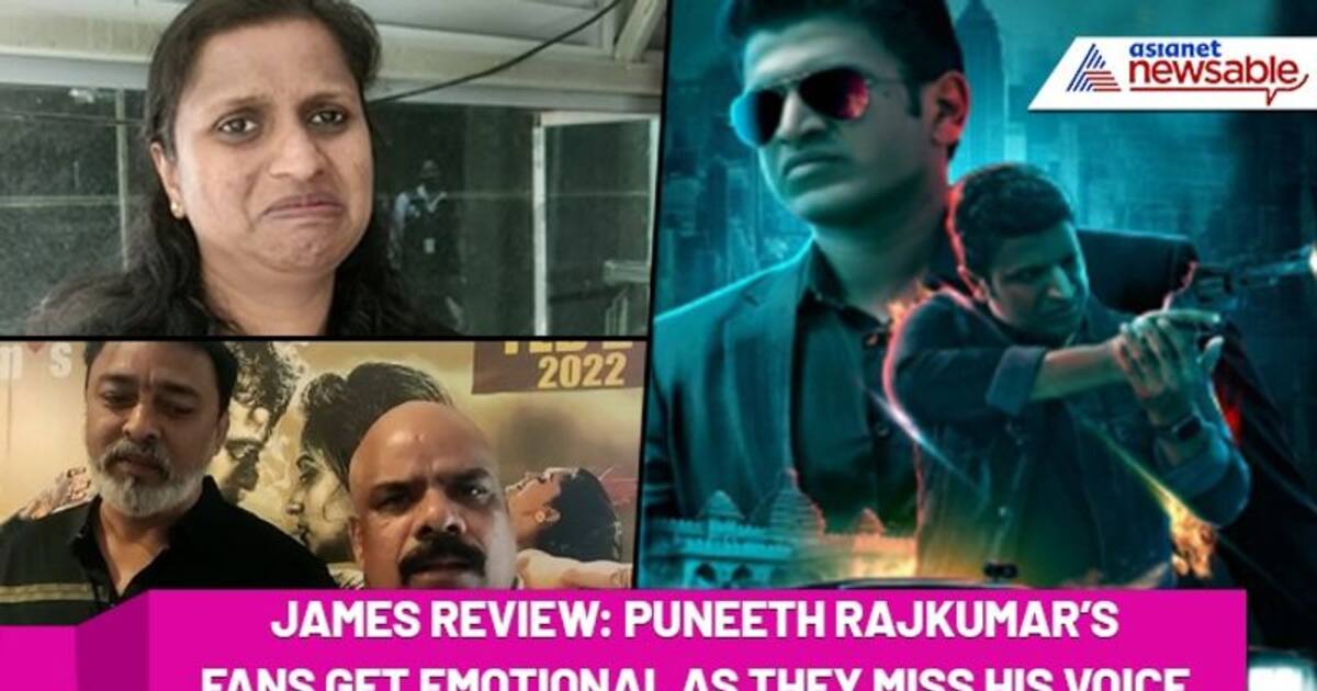 James Review Puneeth Rajkumars Fans Get Emotional As They Miss His