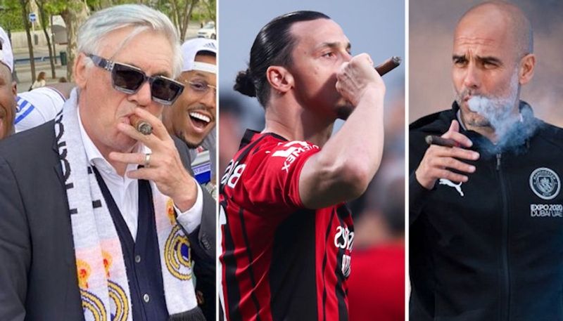 First Ancelotti, then Zlatan and now Guardiola: Has cigar become ...