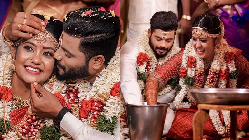 பாரதி கண்ணம்மா சீரியல் நடிகைக்கு பாடிபில்டர் உடன் திருமணம்! முத்தமழை ...