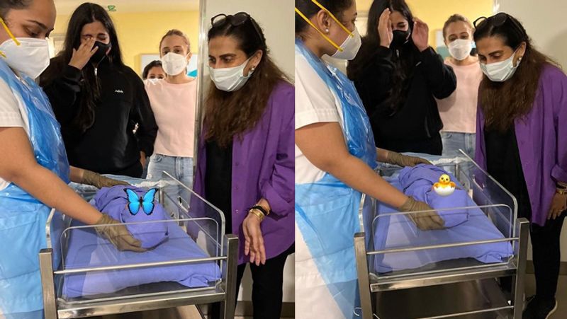 सोनम कपूर के बेटे की क्यूटनेस देख फूट-फूटकर रोई मौसी रिया, सामने आई ...