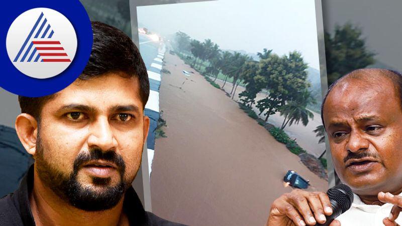 ವಾಹನ ಓಡಾಡೋಕೆ ರಸ್ತೆ ಮಾಡಿ ಅಂದ್ರೆ ಸ್ವಿಮ್ಮಿಂಗ್ ಪೂಲ್ ನಿರ್ಮಿಸಿದ್ದಾರೆ: ಪ್ರತಾಪ್ ...