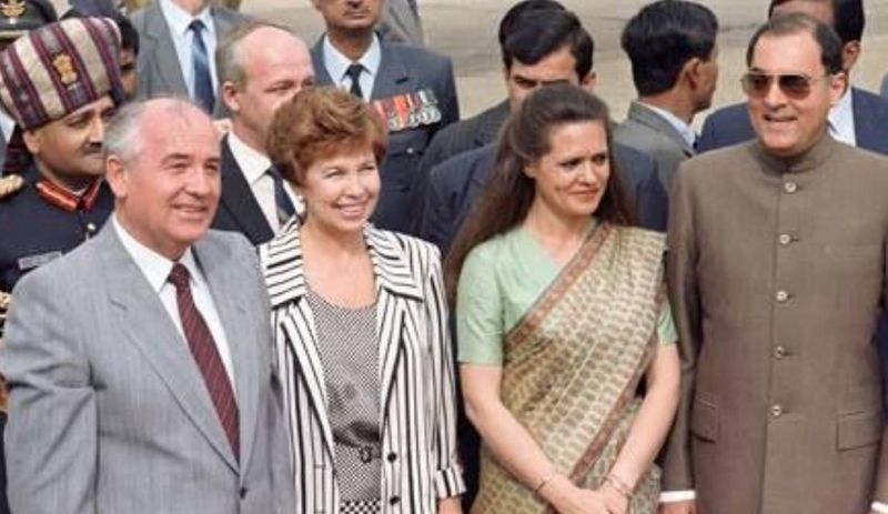 Revisiting Mikhail Gorbachev's historic 1986 trip to India that ...