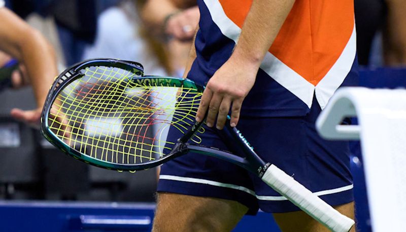 'Oops he did it again!': Kyrgios smashes racquets after US Open 2022 ...