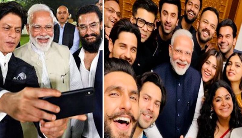 Modi birthday: Bollywood’s iconic selfies with the PM- Asianet Newsable
