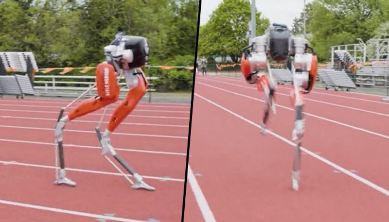 Watch: Two-legged robot runs 100 meters, sets Guinness World Record ...
