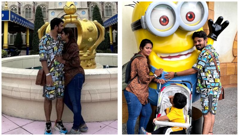 Myna Nandhini Tour photos குடும்பத்தோடு சிங்கப்பூரில் கும்மாளம் போடும் ...