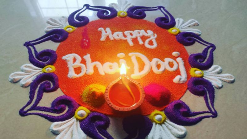 Bhai Dooj Rangoli Designs: भाई के स्वागत के लिए भाईदूज पर बनाएं ये ...