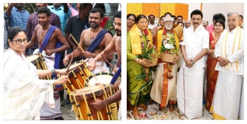 ஆளுநர் இல.கணேசன் இல்ல விழாவில் மு.க.ஸ்டாலின், மம்தா பானர்ஜி பங்கேற்பு ...