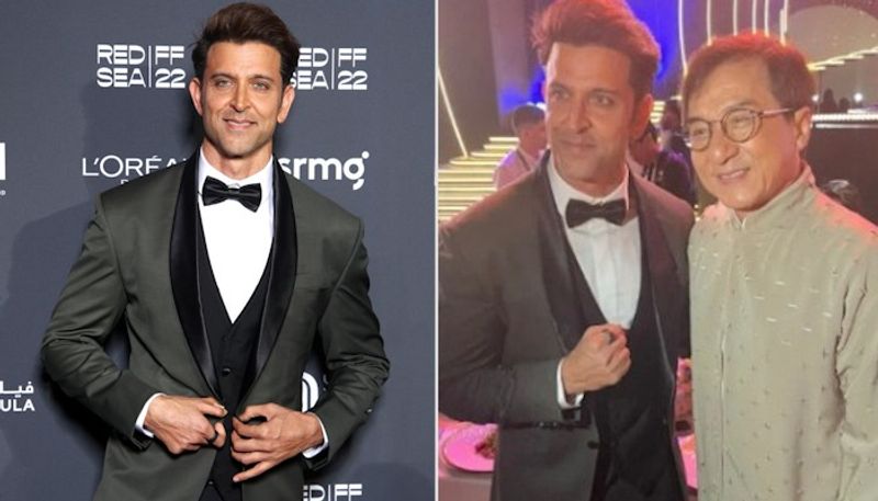 Hrithik Roshan meets Jackie Chan at the Red Sea Film Festival; actor ...