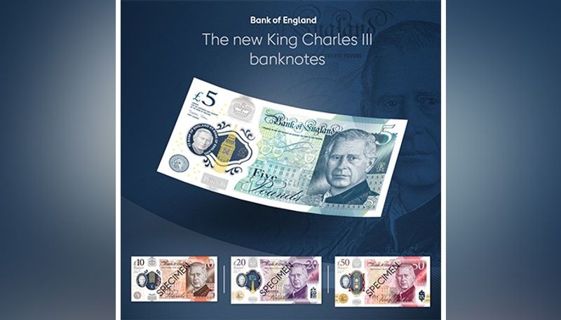 First photos of new UK currency notes with King Charles's portrait ...