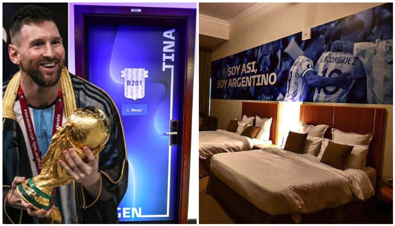 വിമർശകർ ഇതൊക്കെയെങ്ങനെ സഹിക്കും! മെസി ഉപയോഗിച്ച വസ്തുക്കൾ വരെ ഖത്ത ...