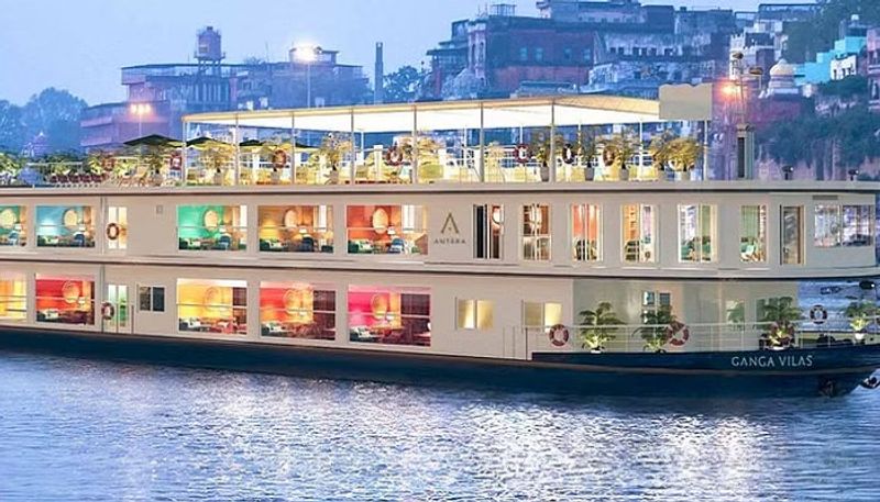 Luxury cruise MV Ganga Vilas reaches Ramnagar Port in Varanasi, to be ...