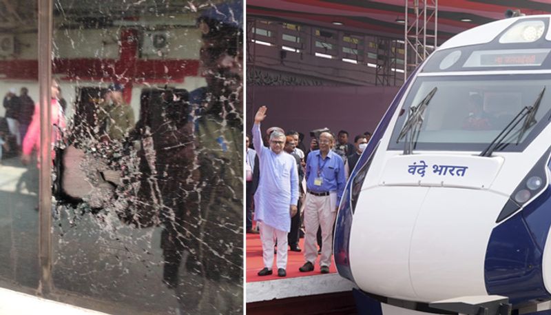 Miscreants pelt stones at Howrah- NJP Vande Bharat Express, second incident within 24 hours ...