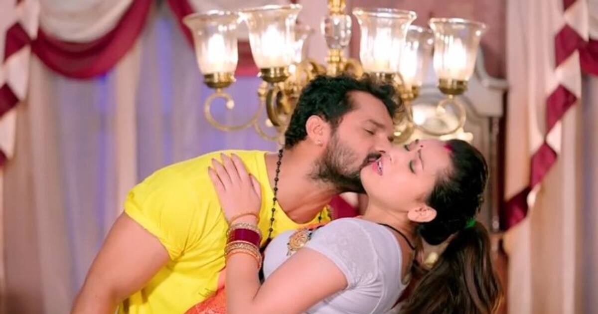 Bhojpuri Sexy Video Sapna Chauhan Khesari Lal Yadavs Bold Romantic