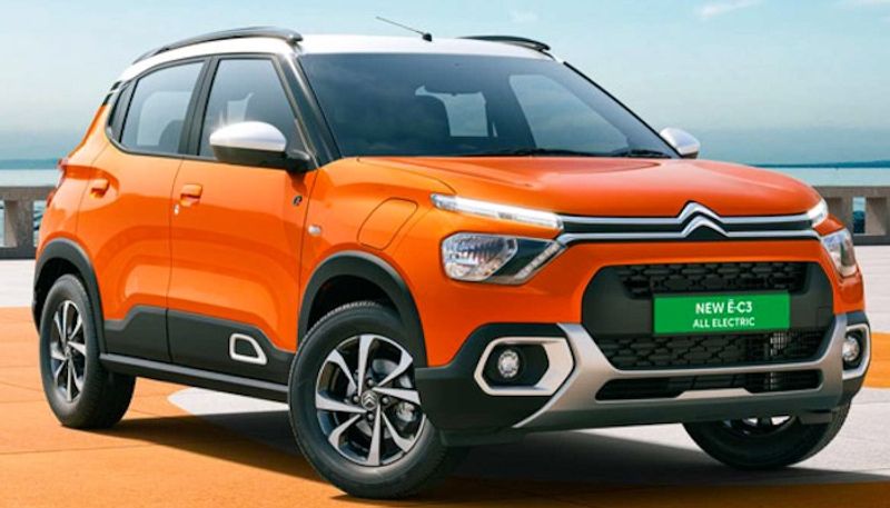 Citroen eC3 electric SUV unveiled with 320 km range, bookings to begin ...