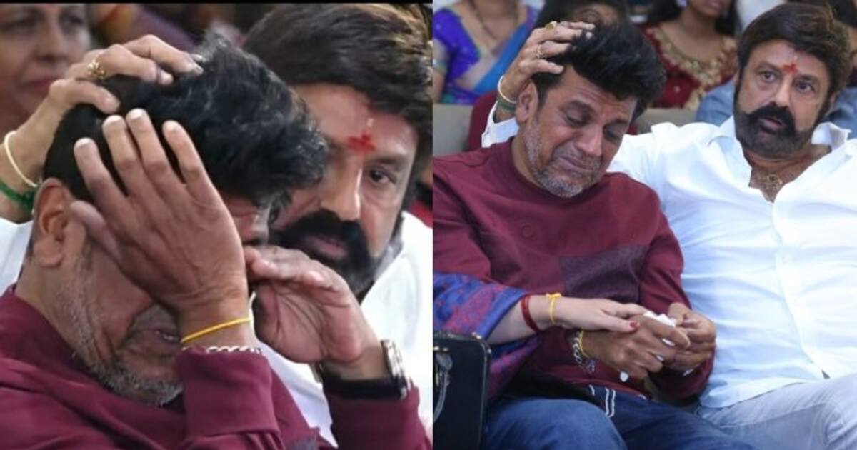 ತೆಲುಗು ಈವೆಂಟ್ನಲ್ಲಿ ಅಪ್ಪು ನೆನೆದು ಬಿಕ್ಕಿ ಬಿಕ್ಕಿ ಅತ್ತ ಶಿವಣ್ಣ ಸಮಾಧಾನ