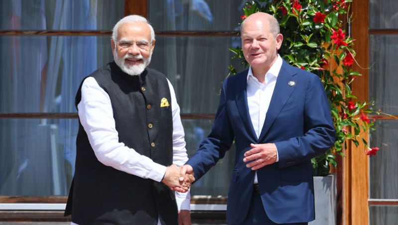 German Chancellor Olaf Scholz on 2-day visit to India, meets PM Modi