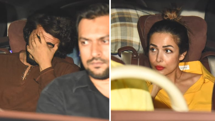 इन्हें देखते ही घबराए अर्जुन कपूर छुपाने लगे मुंह, GF मलाइका अरोड़ा के ...