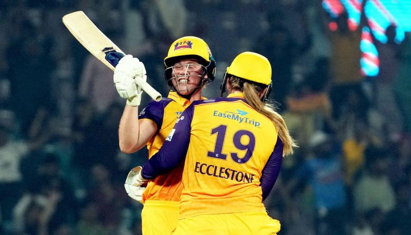 WPL 2023: Twitter thrilled as Harris, Ecclestone seal UP Warriorz's ...