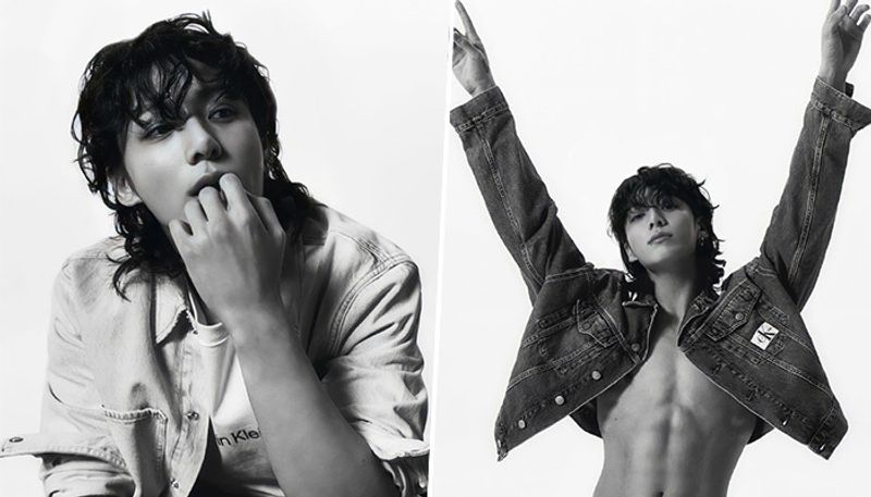 Jungkook X Calvin Klein: Fans praise 'handsome golden maknae' as he ...