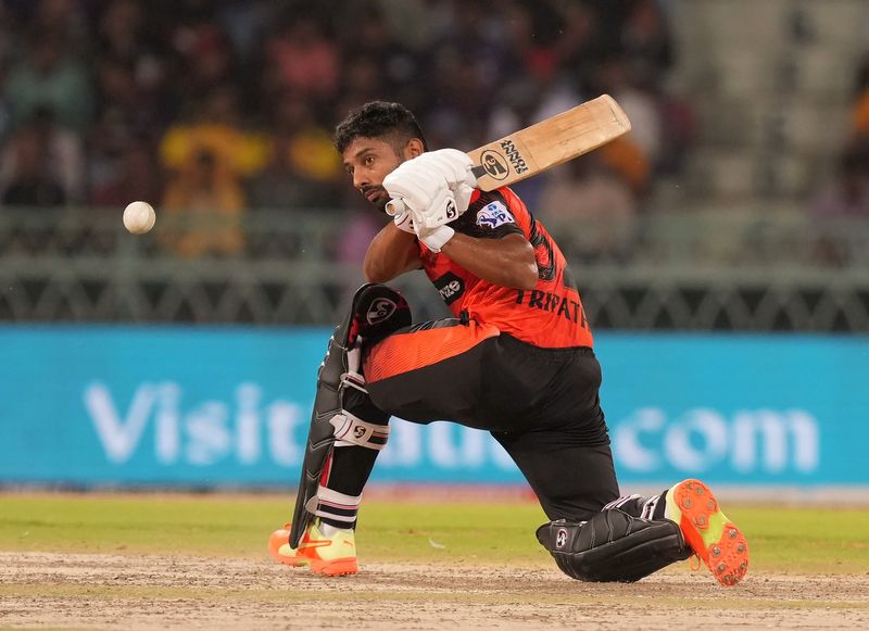 IPL 2023: Shikhar Dhawan's unbeaten 99 in vain as sublime Rahul Tripathi hands SRH easy win over ...