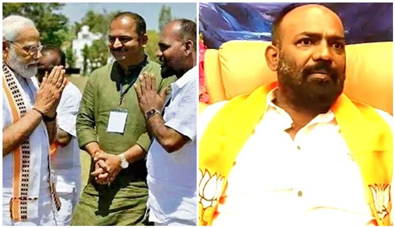 ಪ್ರಧಾನಿ ಮೋದಿ ಕೈಕುಲುಕಿದ್ದ ರೌಡಿಶೀಟರ್‌ ಫೈಟರ್‌ ರವಿ ಬಿಜೆಪಿಗೆ ರಾಜೀನಾಮೆ!
