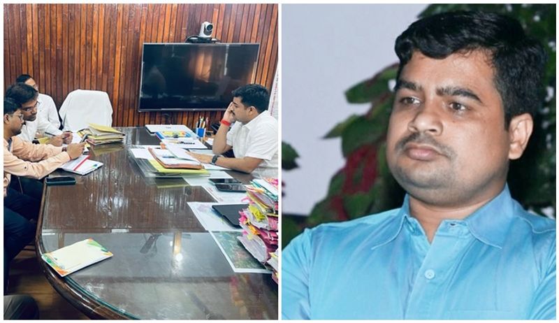 ಜಿಲ್ಲಾಧಿಕಾರಿಯ ಅಚ್ಚರಿಯ ಭೇಟಿ, 'ಫೈಲ್‌ ಪೆಂಡಿಂಗ್‌' ಇರಿಸಿದ್ದ ಕಂದಾಯ ಅಧಿಕಾರಿಗೆ ...