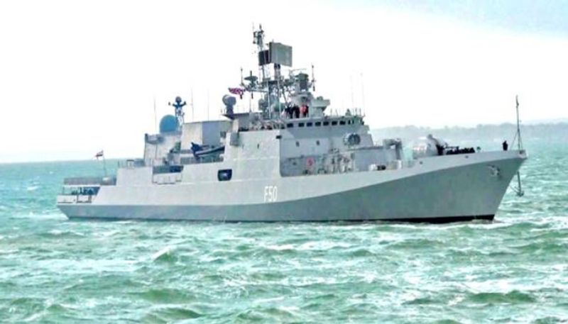 Operation Kaveri: Third naval ship INS Tarkash reaches Port Sudan for ...