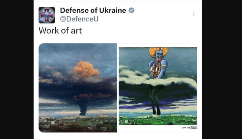 Ukraine apologises for disrespecting goddess Kali on Twitter post ...