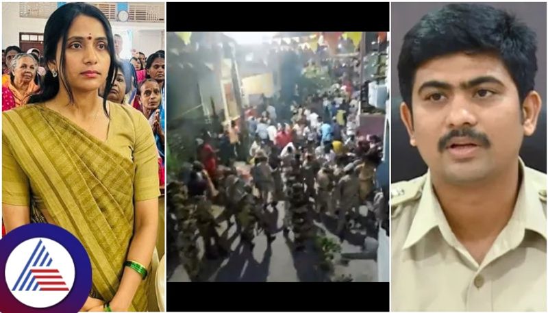 ಬೆಂಗಳೂರಿನಲ್ಲಿ ಕಾಂಗ್ರೆಸ್‌- ಬಿಜೆಪಿ ಗಲಾಟೆ! ಡಿ.ಕೆ.ರವಿ ಪತ್ನಿ ಕುಸುಮಾಗೆ ...